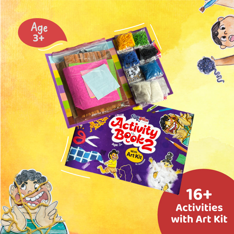 Activity Book 2 (with Art kit) – ChikuPiku